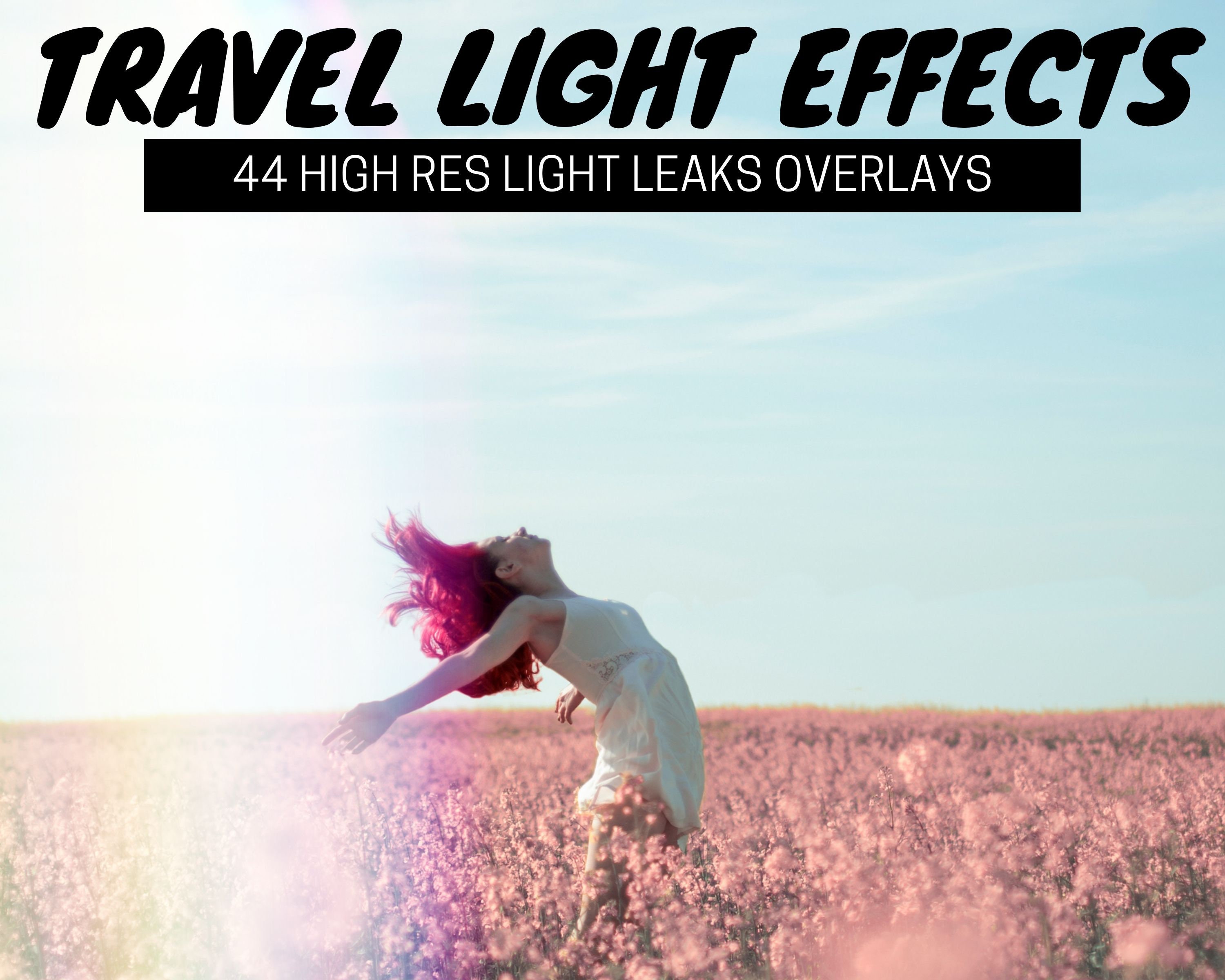 44 Travel Overlays Photoshop Overlays Sun Ray Overlays - Etsy