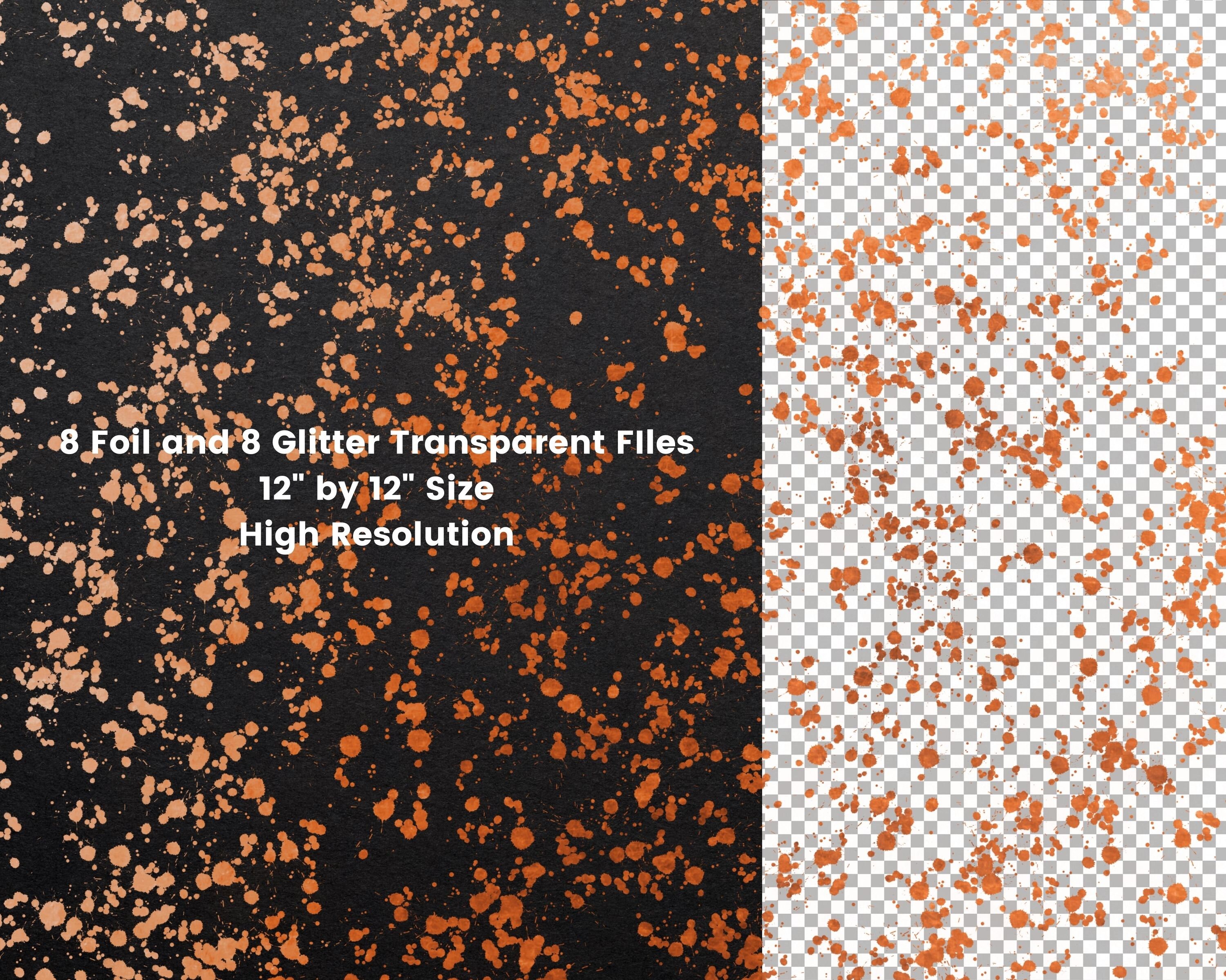 Copper Ink Splatter Overlays Copper Foil Ink Dot Clipart - Etsy