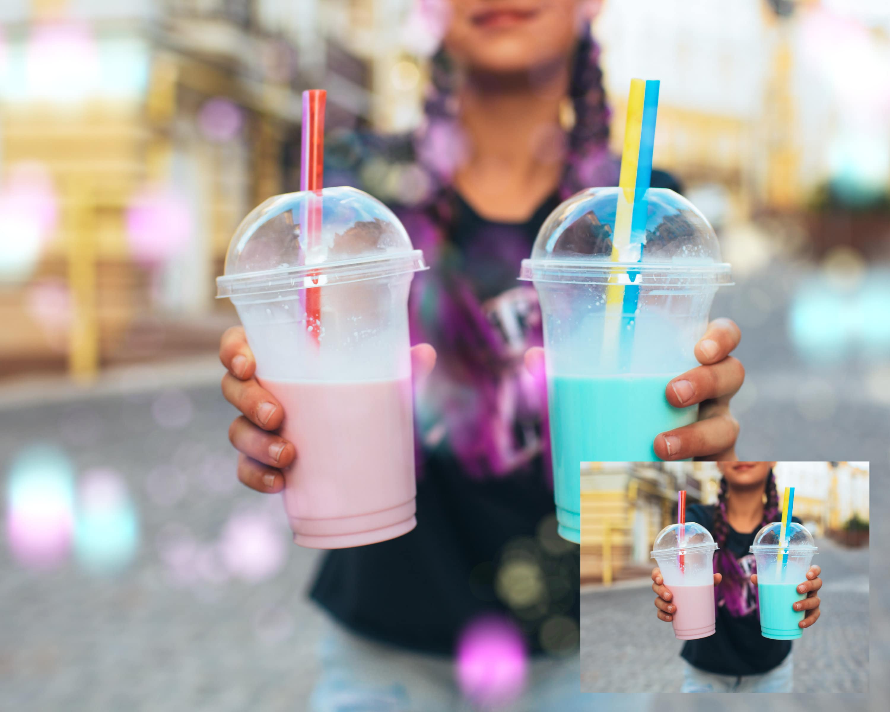 50 City Bokeh Light Sun Rays Overlays Photoshop Overlays | Etsy