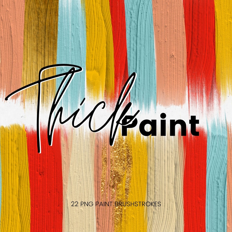 Thick Paint - Etsy