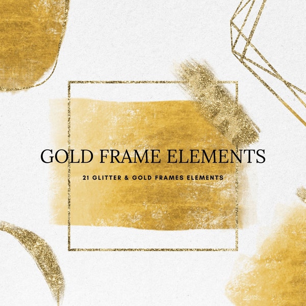 Gold Frame - Etsy