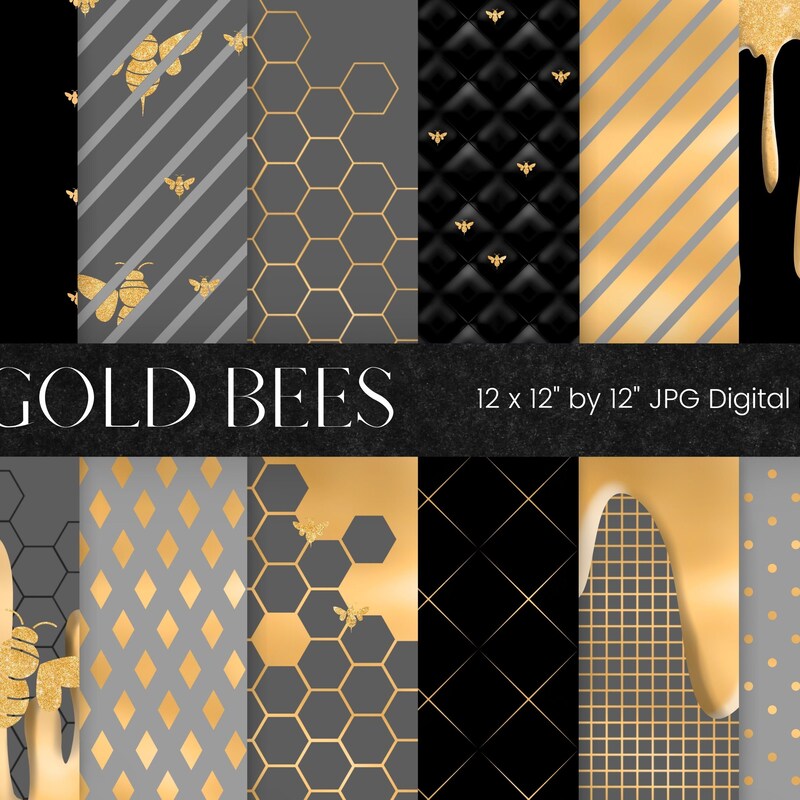 Honeycomb Background - Etsy