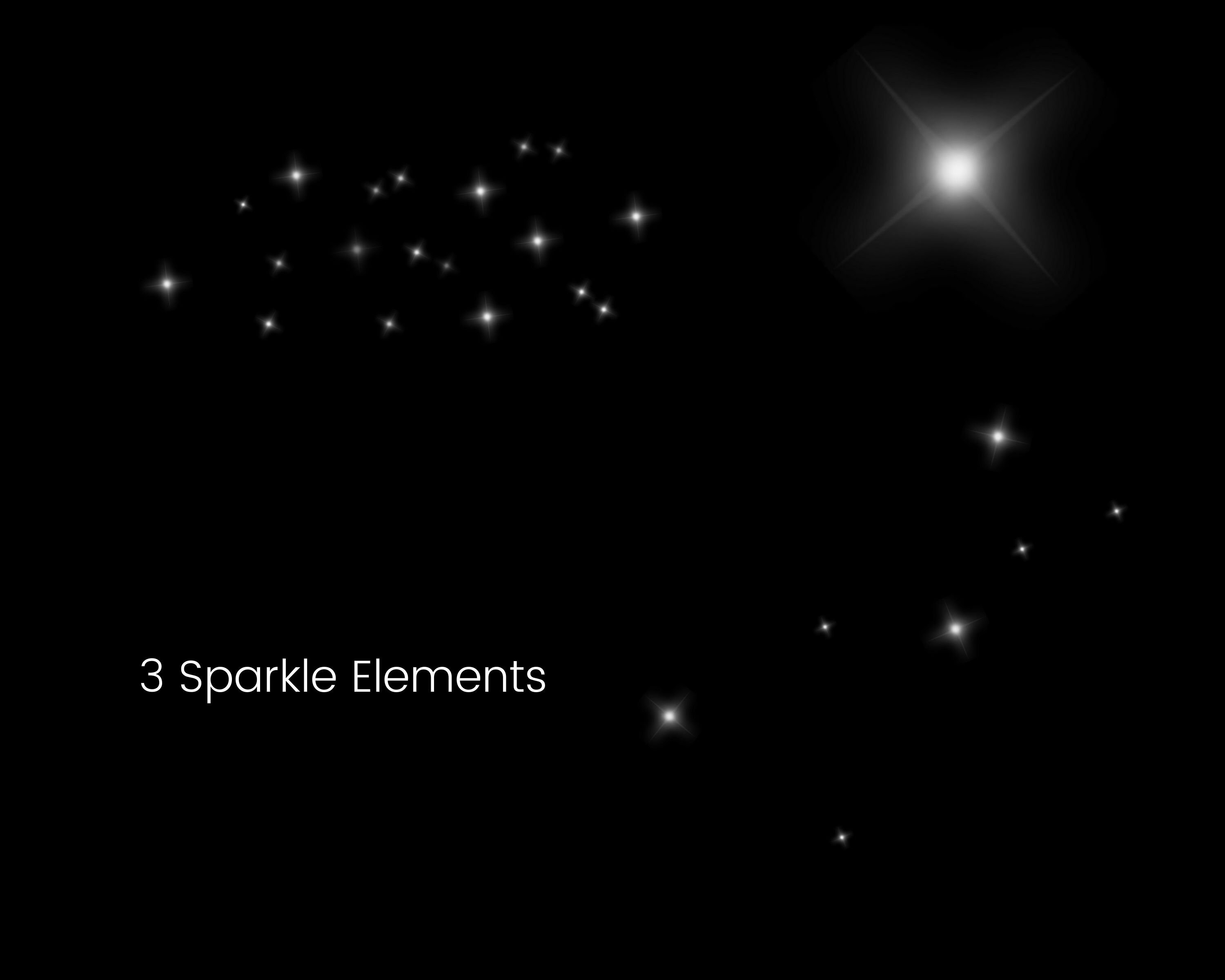 Gold Glitter Frame Clipart Set Glitter Border Elements - Etsy