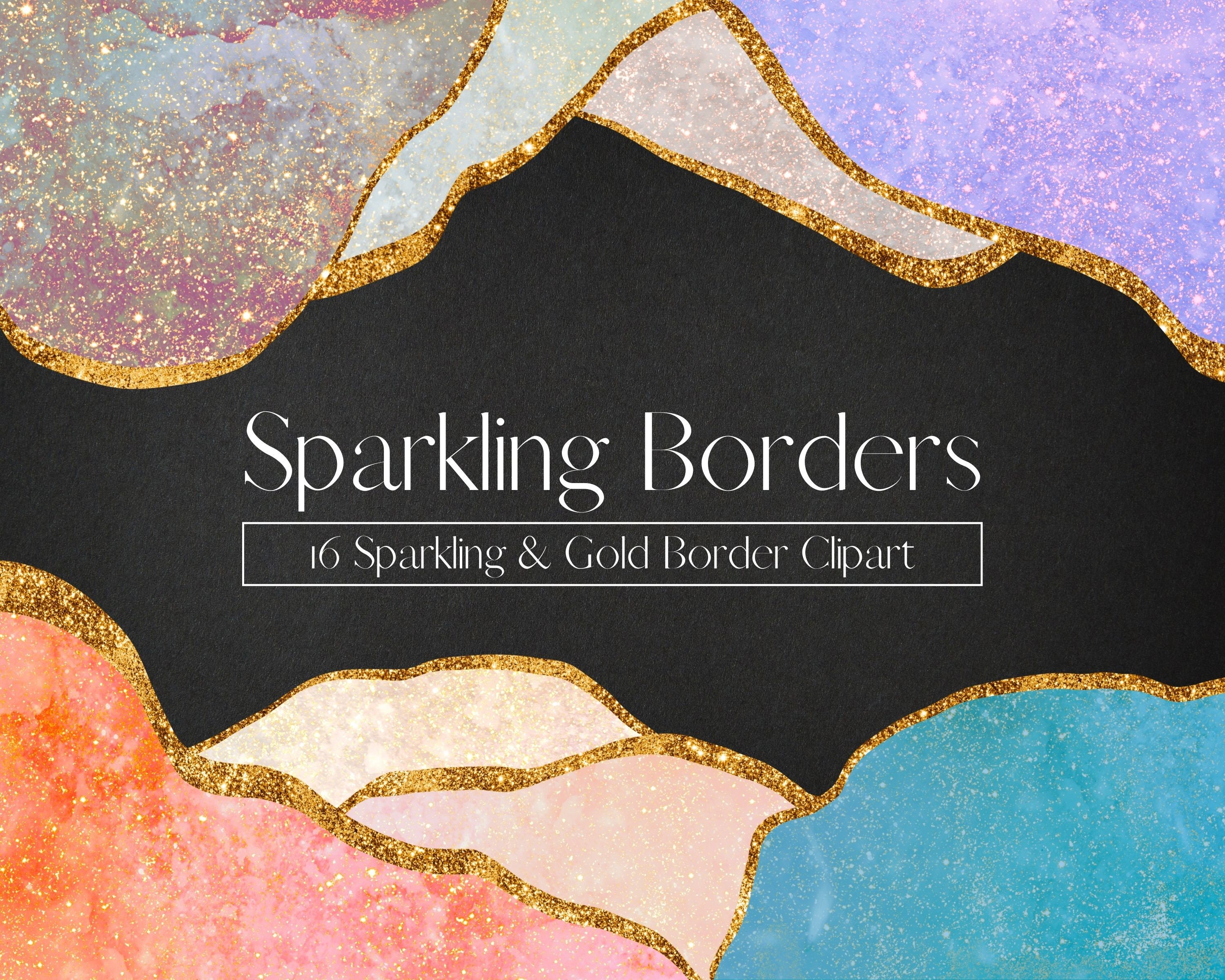 Sparkle Clip Art Borders