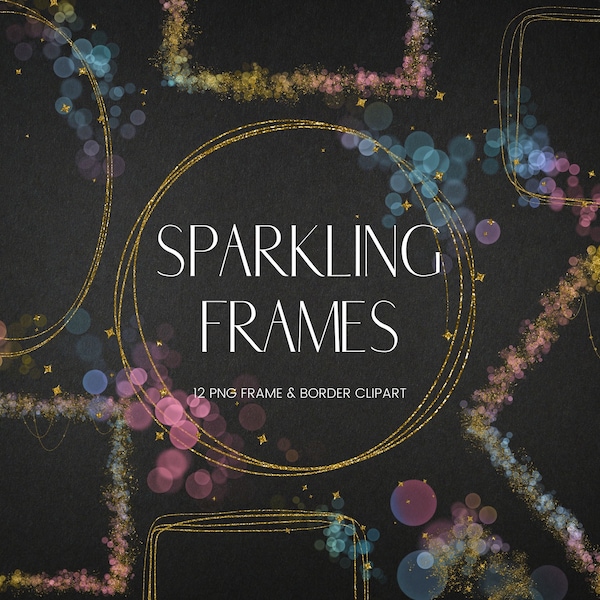 Glitter Frames - Etsy