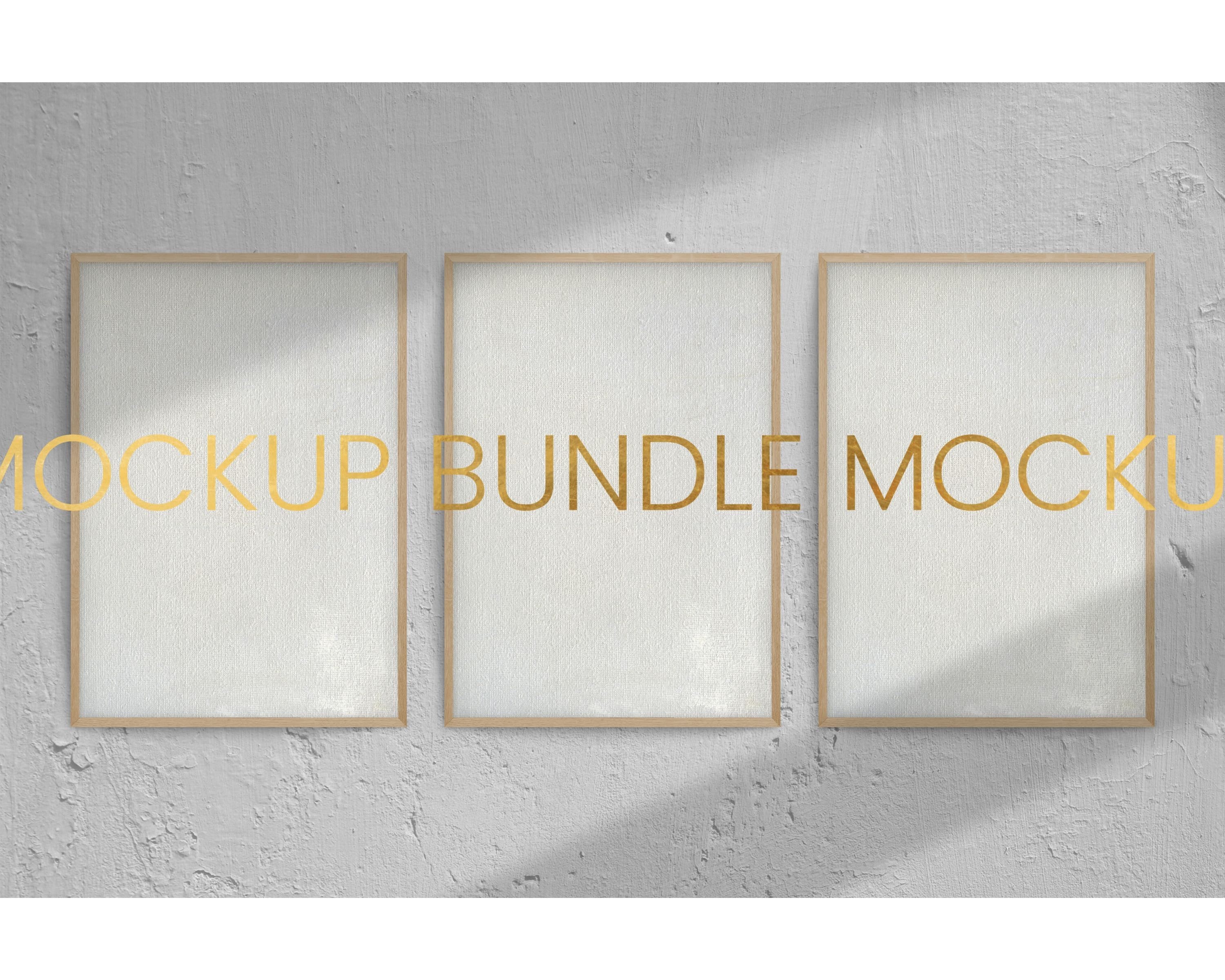 4 Mockup Frames Bundle Digital Instant Download PSD JPG | Etsy