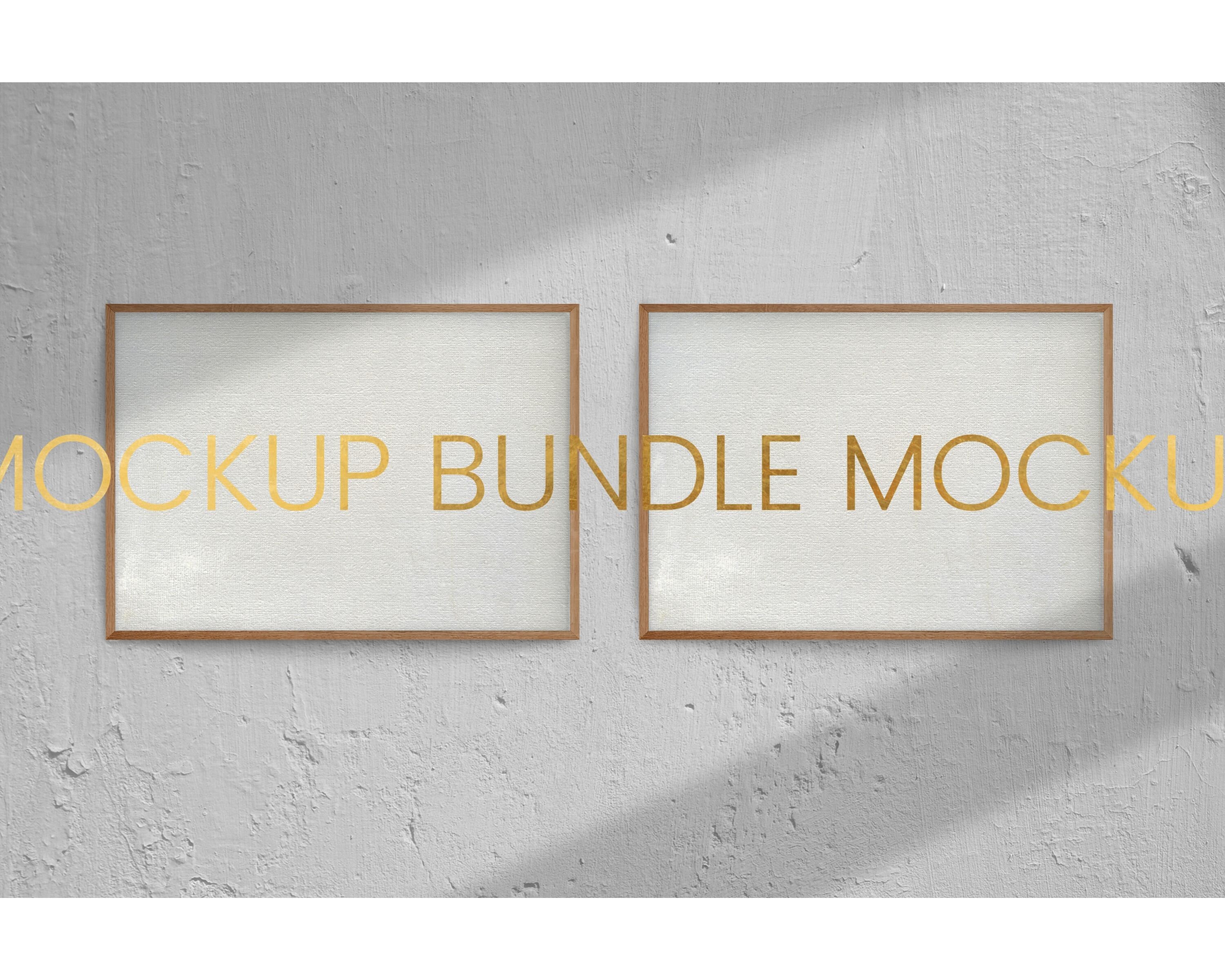 4 Mockup Frames Bundle Digital Instant Download PSD JPG | Etsy