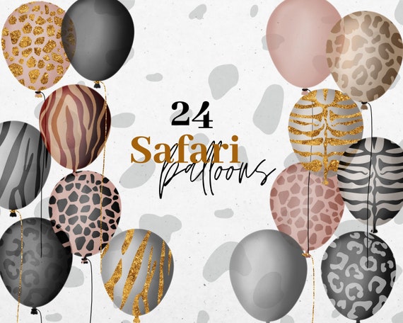 Cheetah Print Balloons Png