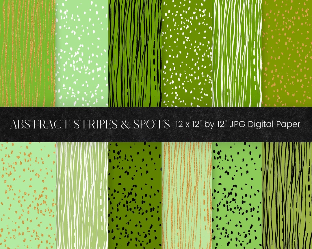 Modern Abstract Design Digital Paper, Stripe Gold Glitter Stripe ...