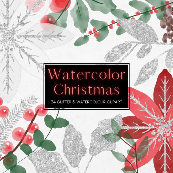 Holly and Mistletoe - Etsy