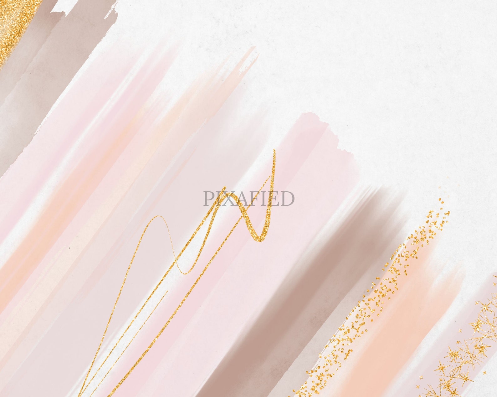 Blush Pink Watercolor Brush Stroke Clip Art, Transparent PNG Texture ...