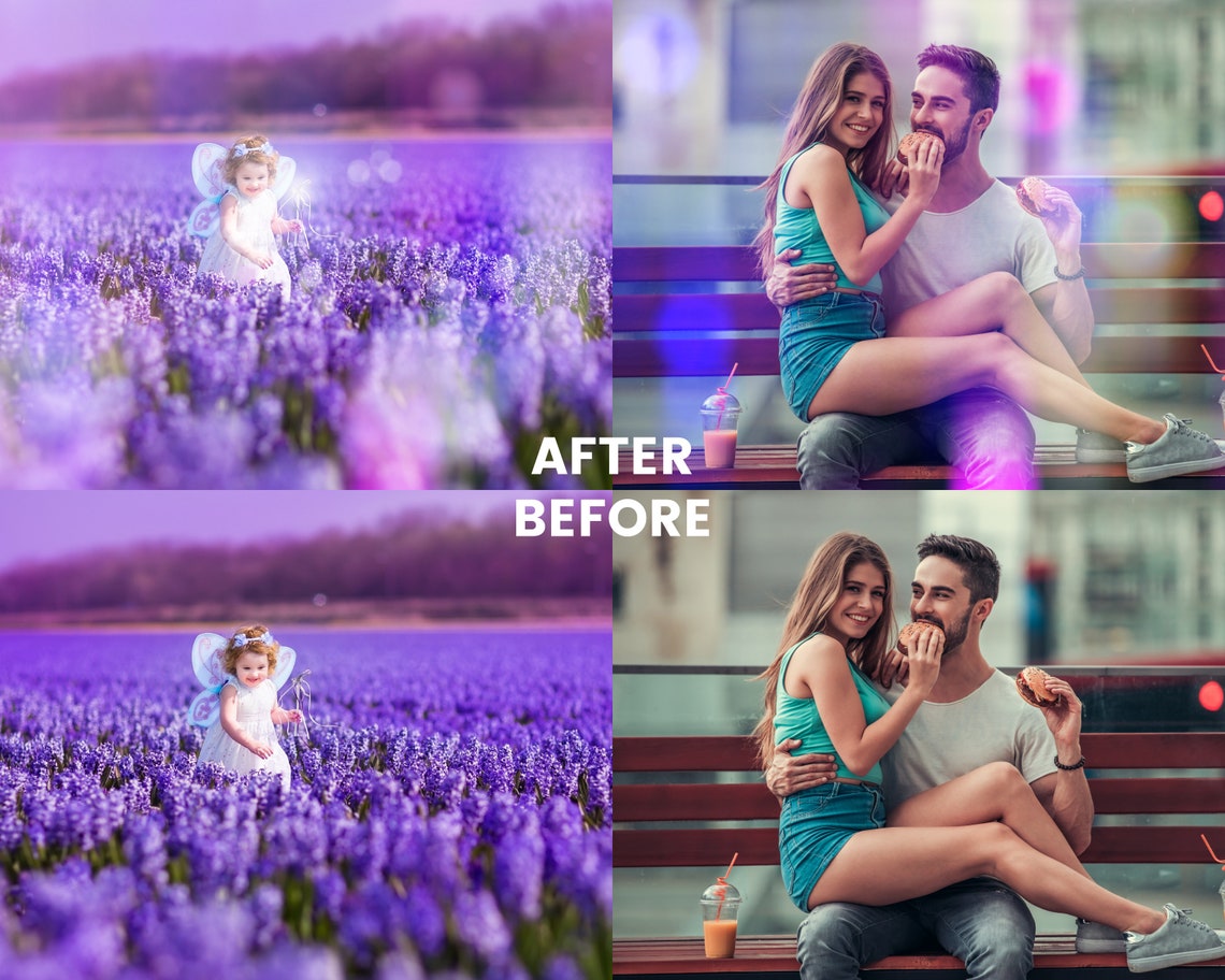 41 GLOW BOKEH Light EFFECT Photoshop Overlays Sun Ray Overlays | Etsy