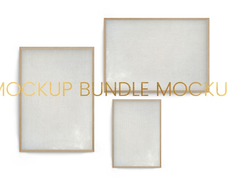 4 Mockup Frames Bundle Digital Instant Download PSD JPG - Etsy