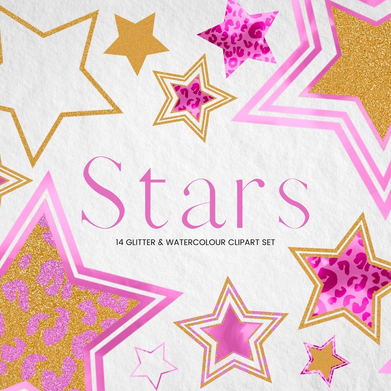 Stars Watercolor - Etsy