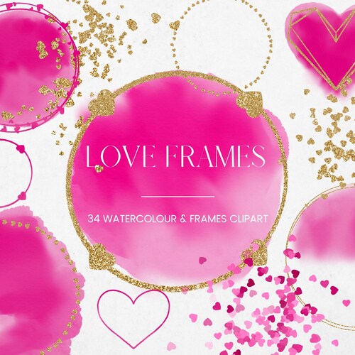 Blush Pink Watercolor Brush Stroke Clip Art Transparent PNG - Etsy