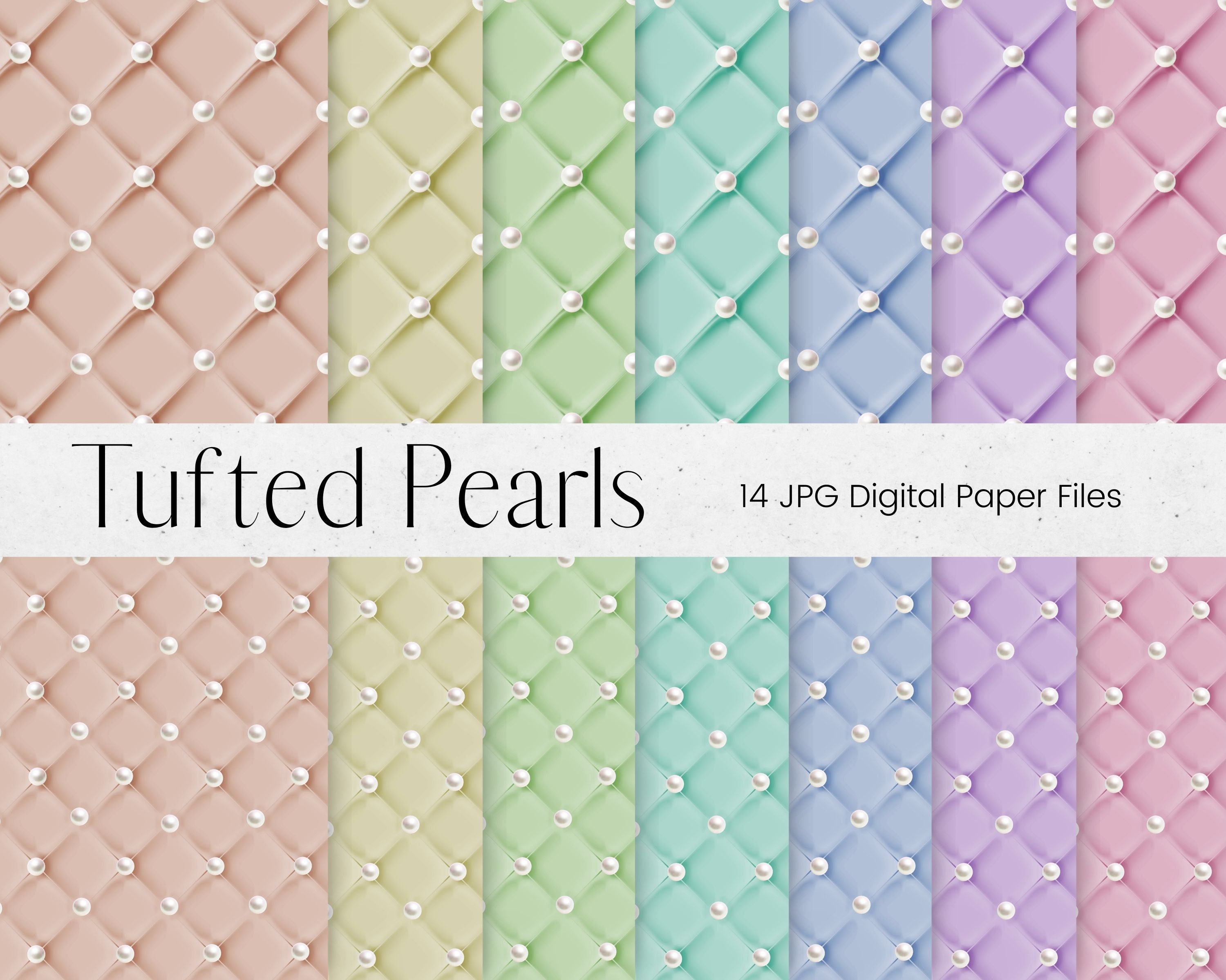 Pearl Tufted Digital Paper Luxury Quilted Texture Pink - Etsy