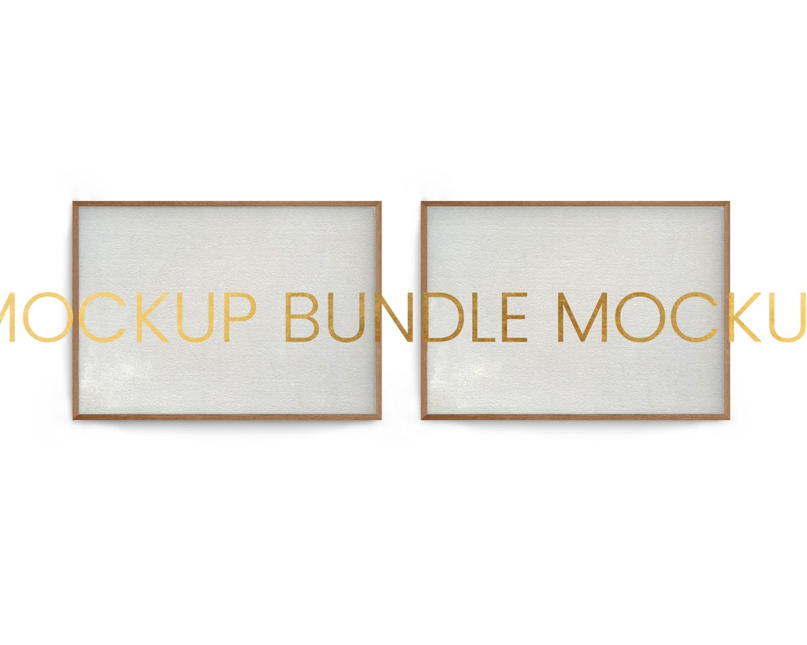 4 Mockup Frames Bundle! Digital Instant Download, PSD, JPG, A2, A3, A4 ...