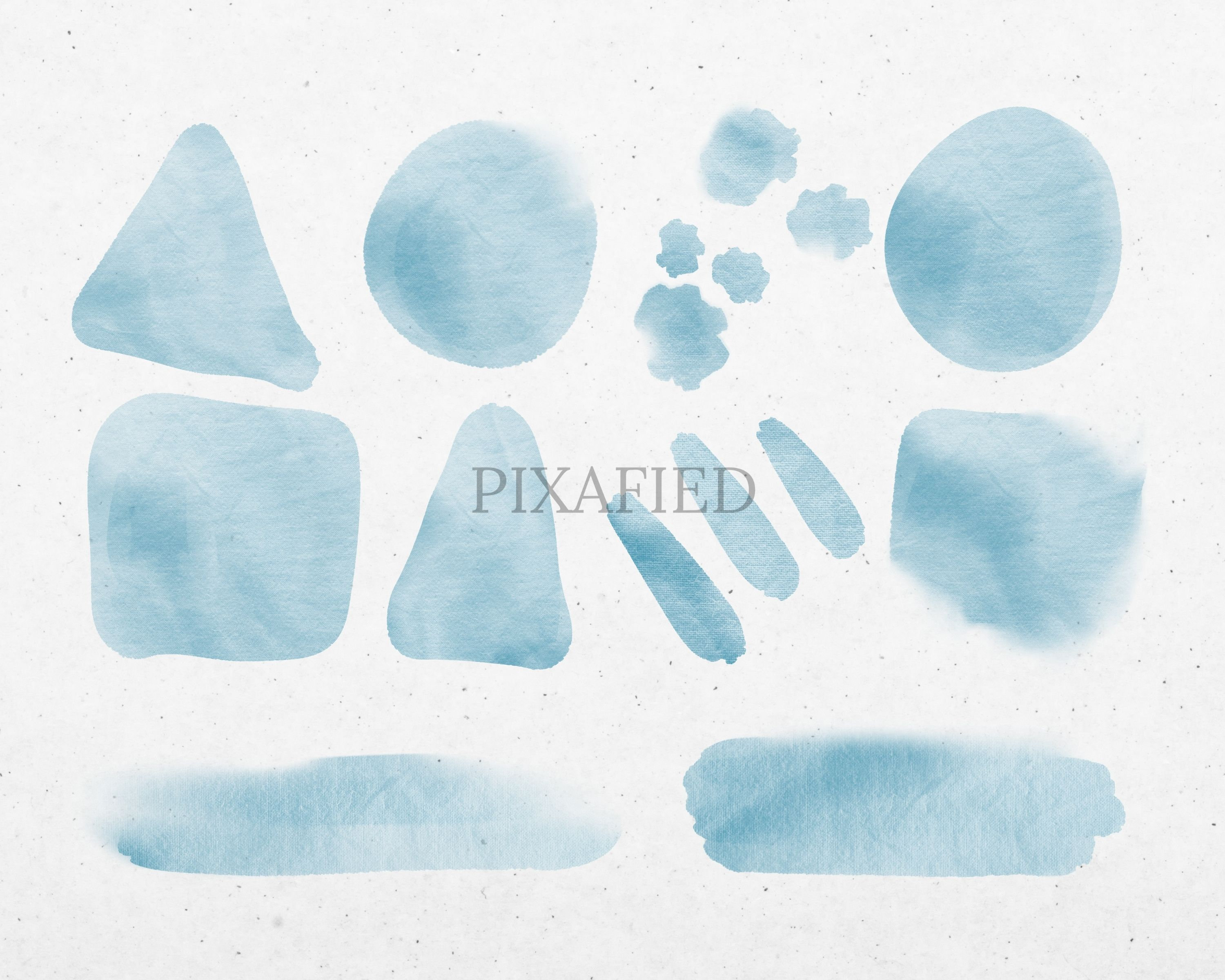 Blue Watercolor Brush Stroke Clip Art, PNG Gold Glitter Splatter ...