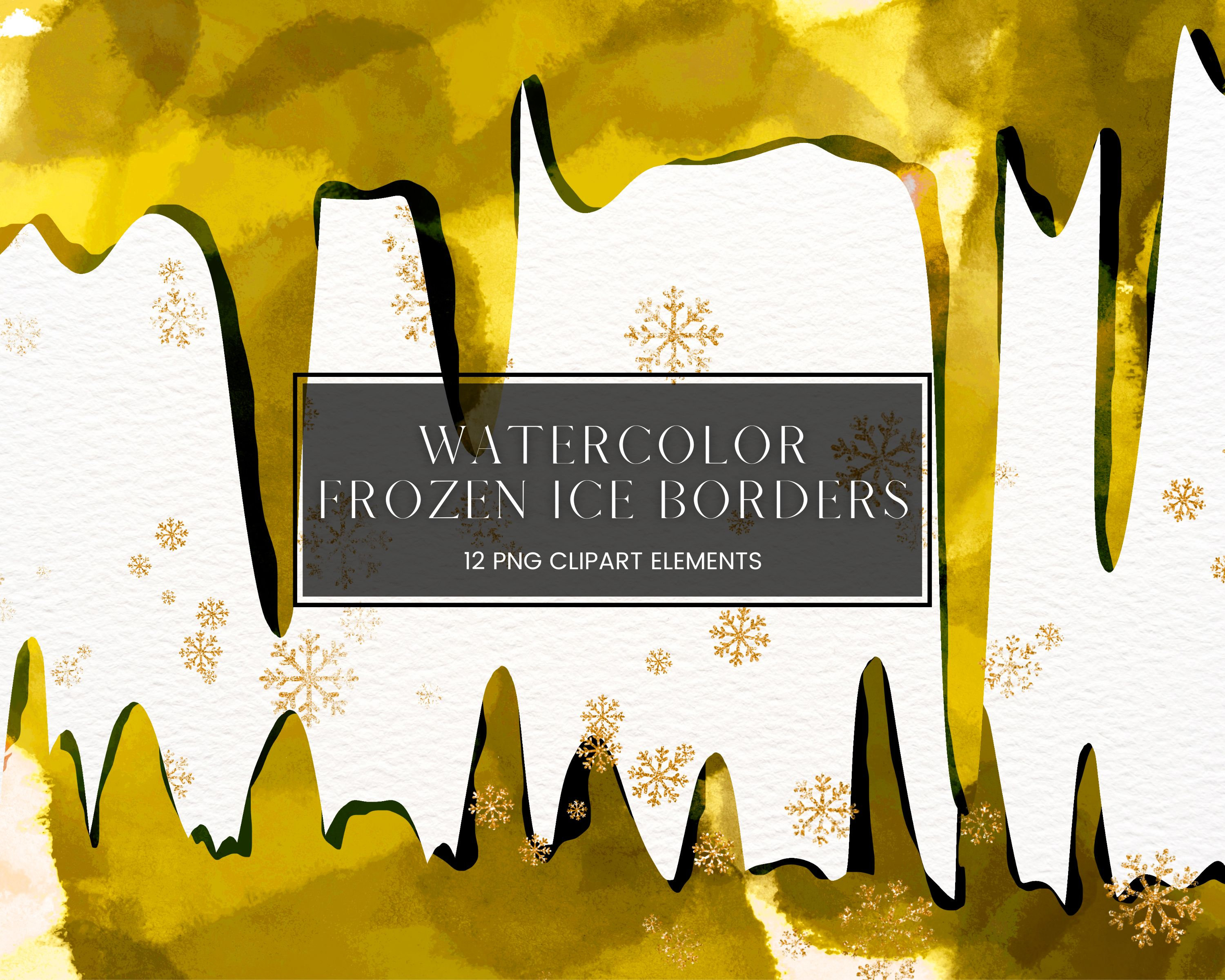 Icicle Clipart Border
