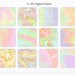 Gold Swirling Rainbow Digital Paper, Gold Foil Agate Pattern, Gold ...