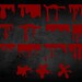 Red Blood Borders Clipart, Dripping Blood Border Overlays, Splash and ...