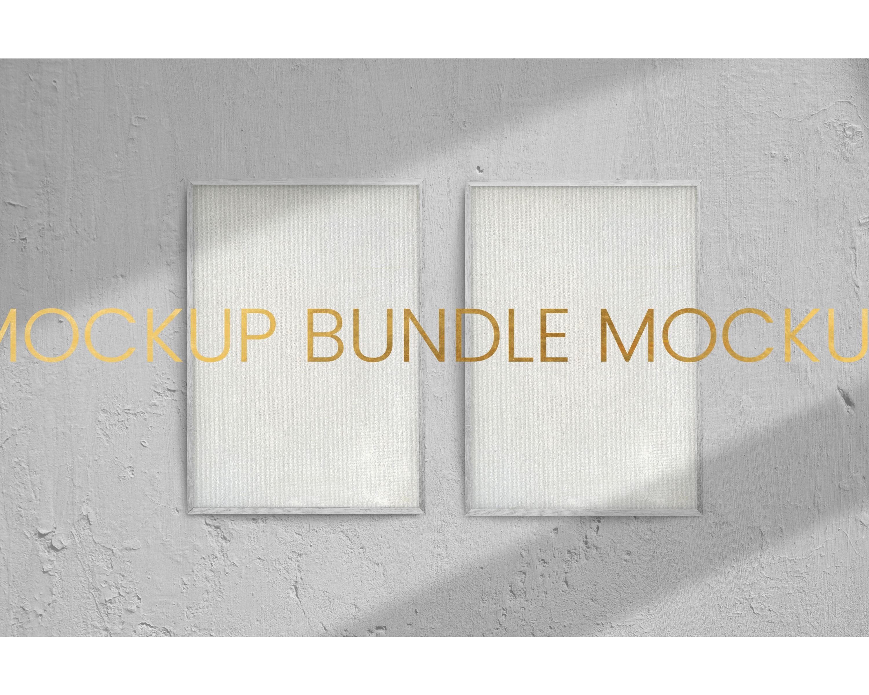 4 Mockup Frames Bundle Digital Instant Download PSD JPG | Etsy