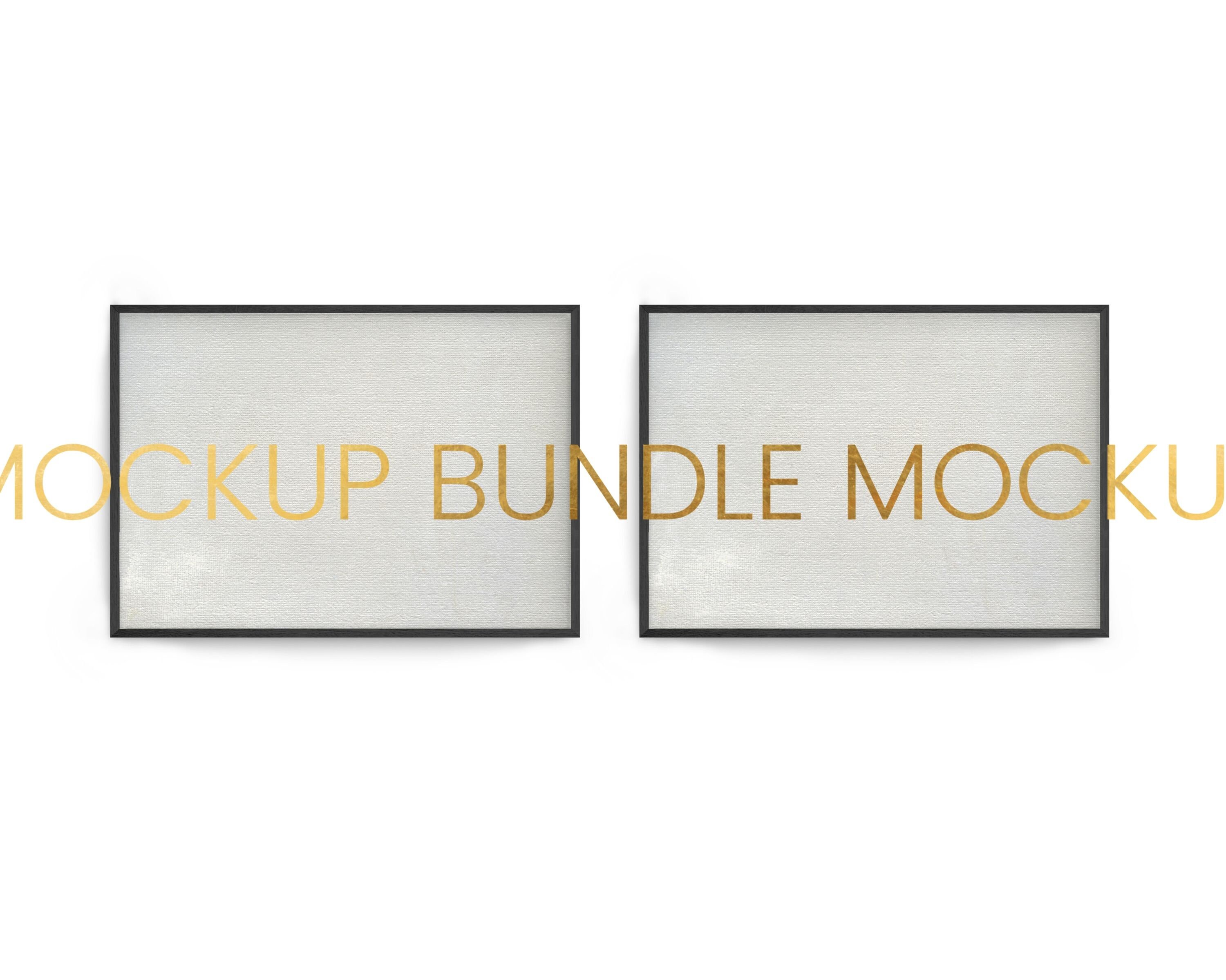 4 Mockup Frames Bundle Digital Instant Download PSD JPG | Etsy