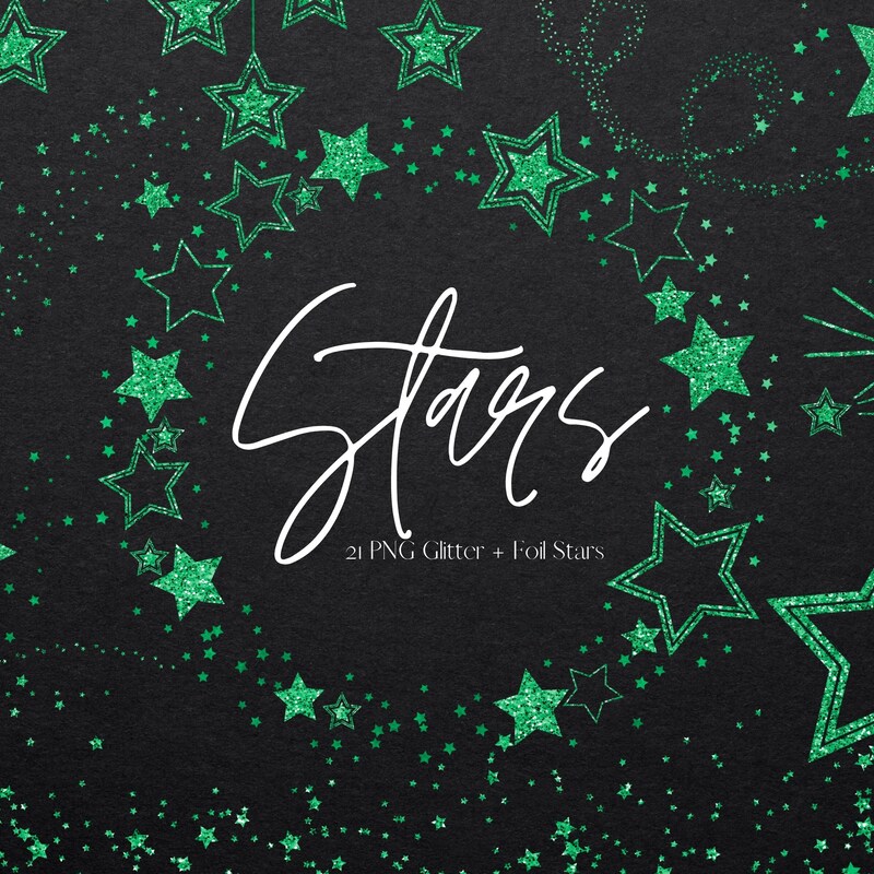 Neon Stars - Etsy