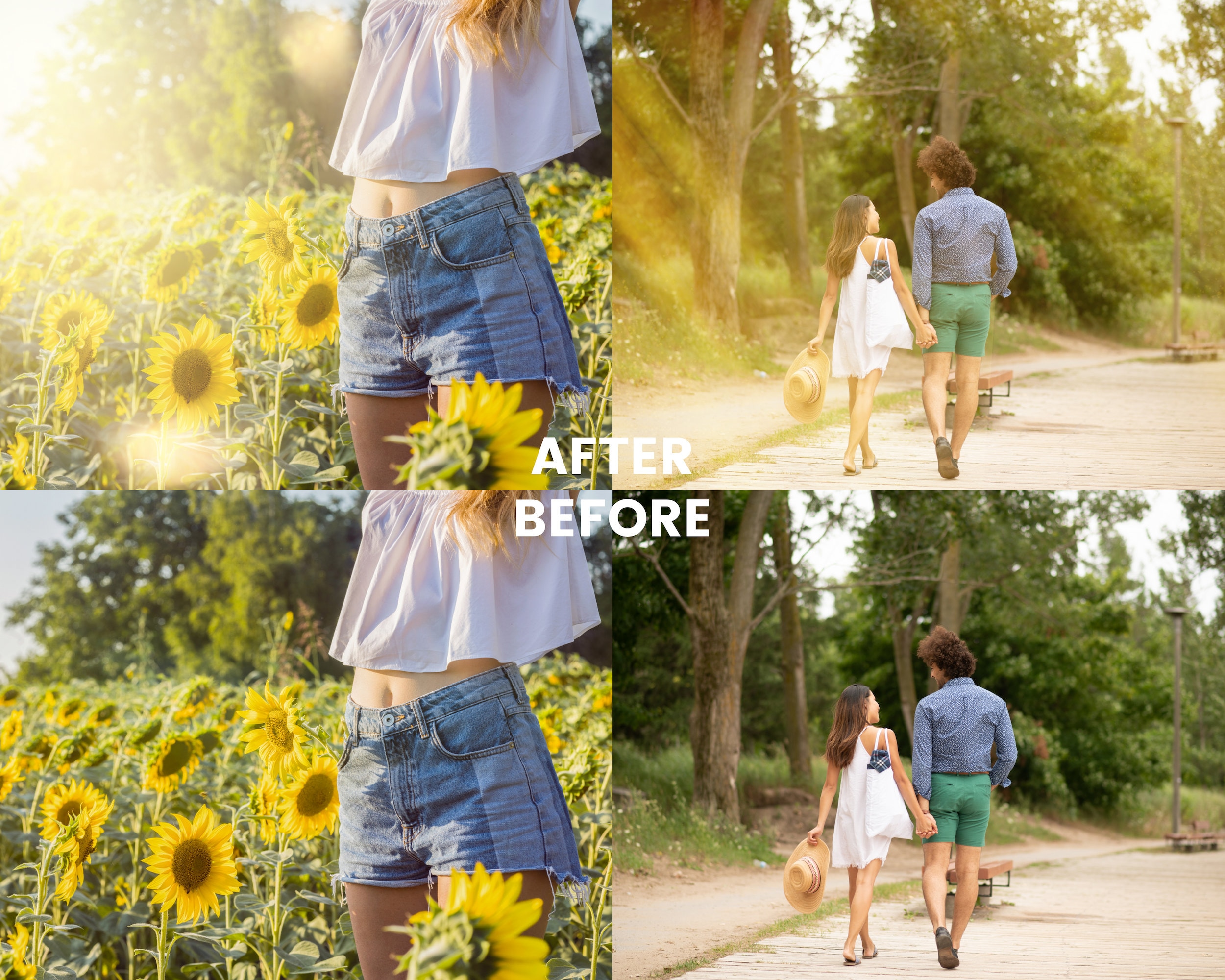 30 Warm Sunlight Overlays Photoshop Overlay Sun Ray Overlays - Etsy