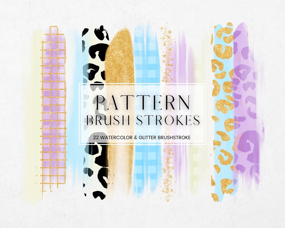 Pattern Watercolor Brush Stroke Clip Art, Leopard Print Transparent PNG ...