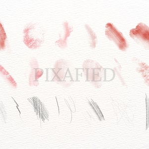 Red Smudge and Scribble Clipart, Grey Pencil PNG Scribble Sketches ...