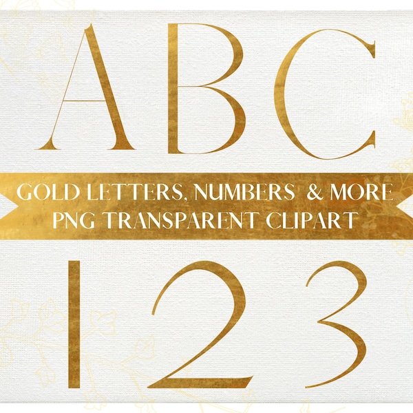 Foil Alphabet - Etsy