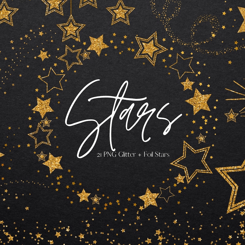 Coloured Stars Png - Etsy UK