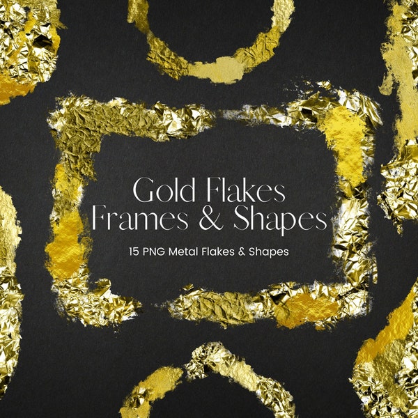 Gold Metal Flake - Etsy