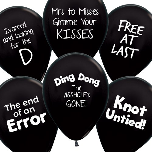 Divorce Party Banner Newly Single Funny Breakup - Etsy