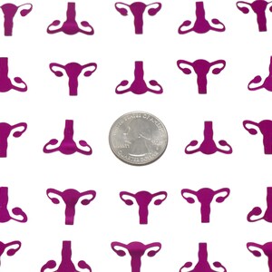 Pink Uterus Party Banner and Confetti Pack Hysterectomy Party ...