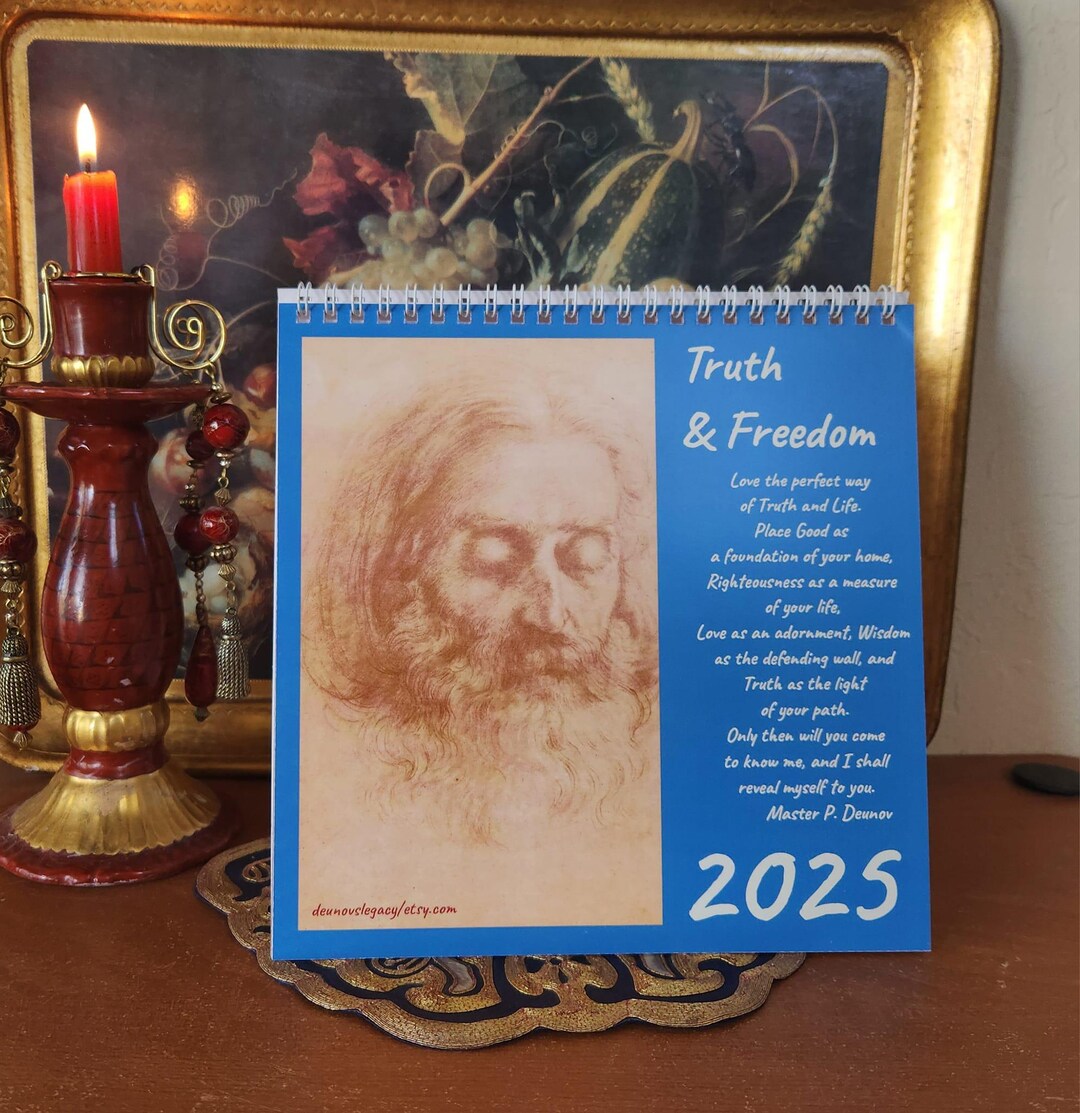 TRUTH & FREEDOM. Calendar 2025. Desk Calendar - Etsy