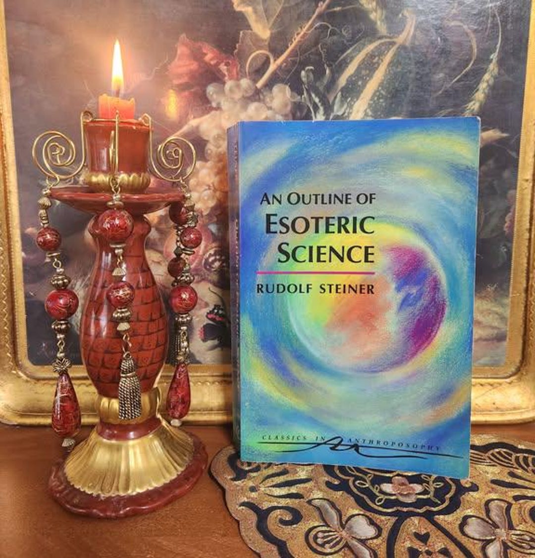 An Outline of ESOTERIC SCIENCE, Rudolf Steiner, 1997 - Etsy
