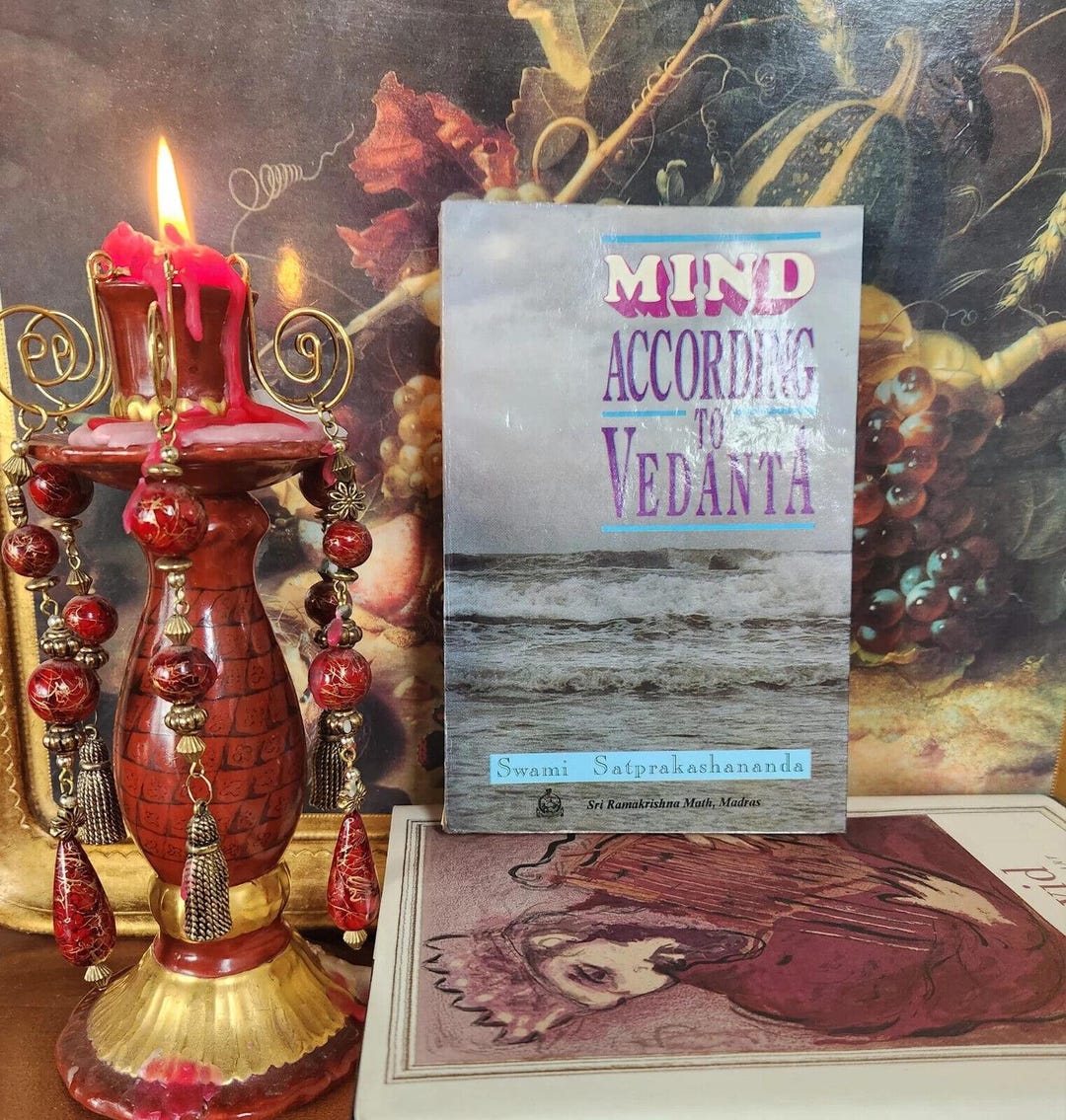 MIND ACCORDING to VEDANTA, Swami Satprakashananda, 1994 - Etsy