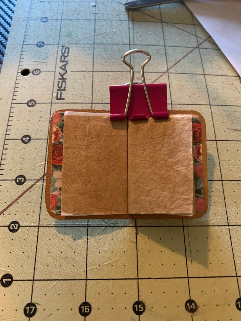 Mini Junk Journal, Miniature Journal, Vintage Journaling, Mix Media ...