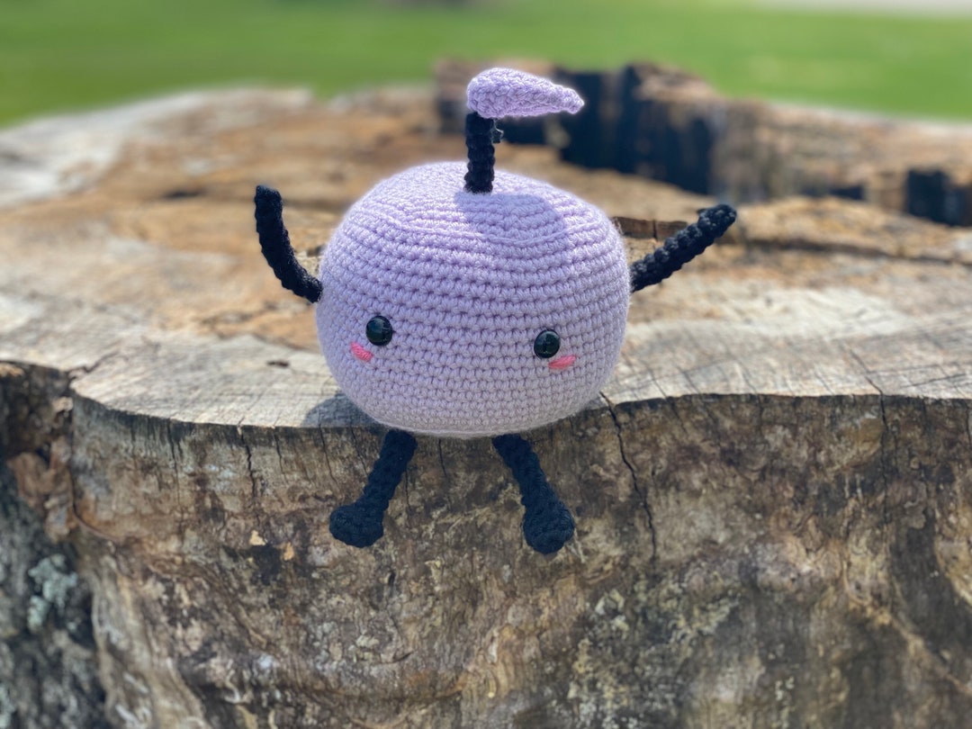 Lavender Junimo Forest Friend, Inspired by Stardew Valley - Etsy