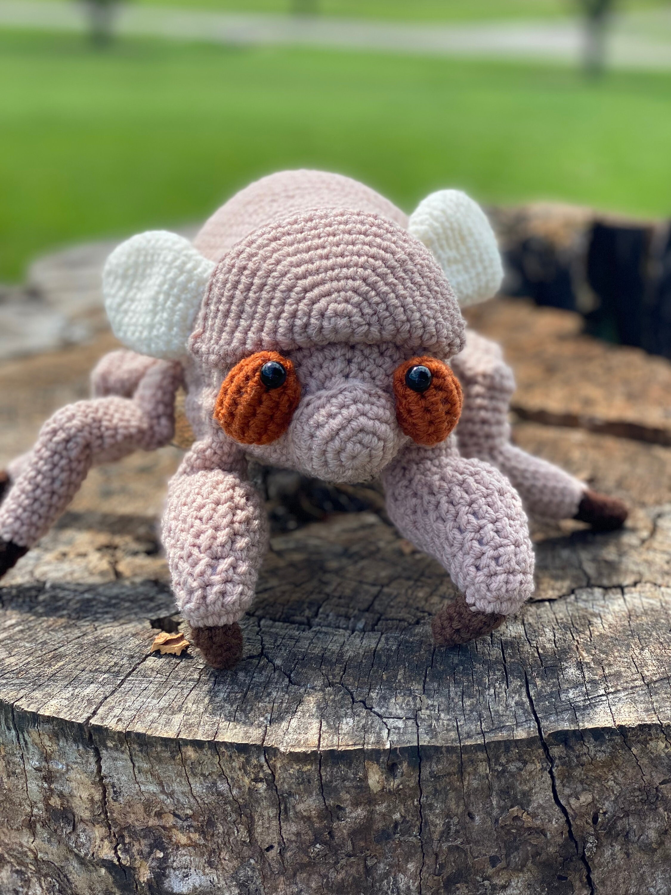 Crocheted Cicada Nymph Plush - Etsy