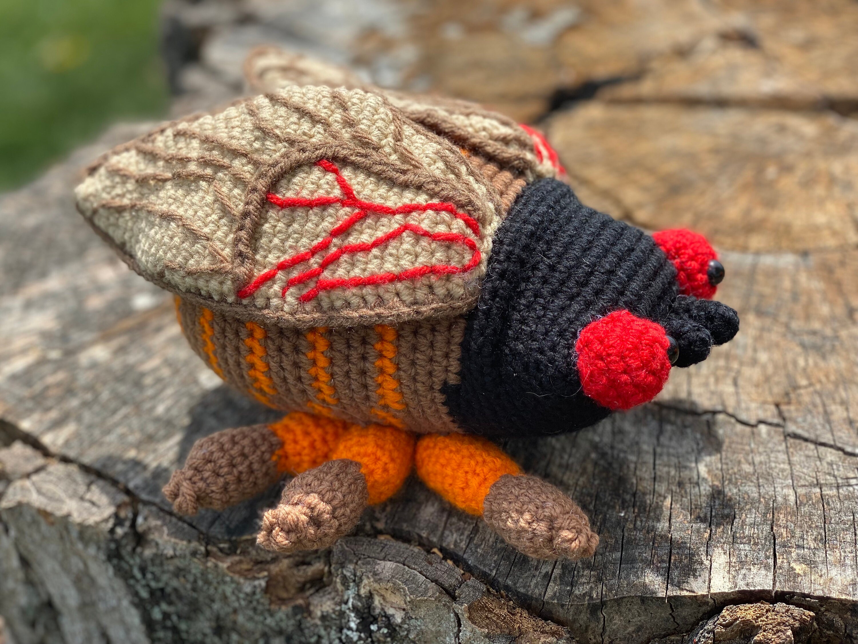 Crocheted Cicada Plush - Etsy