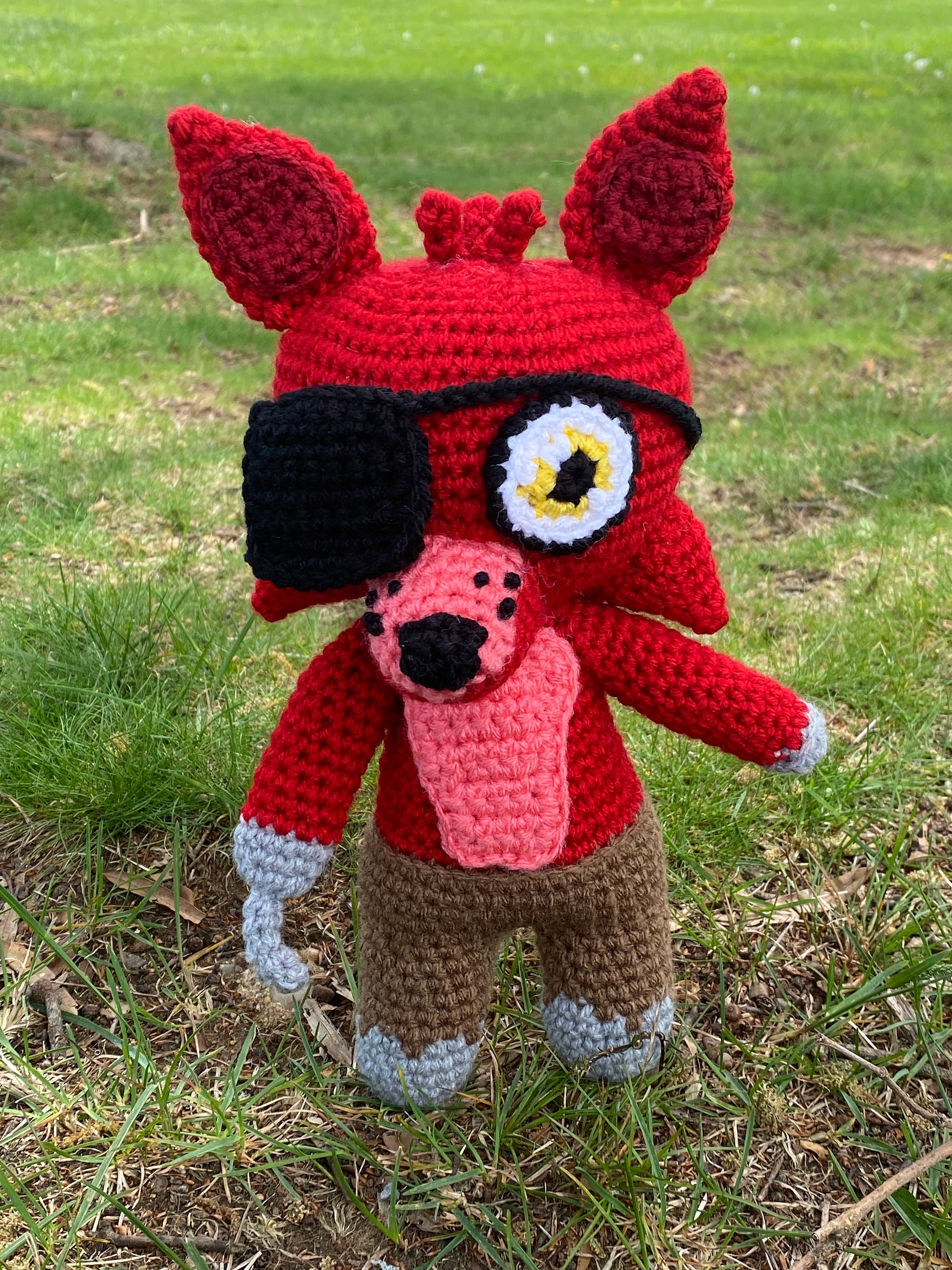 Foxy Fox Animatronic FNAF Inspired Plush - Etsy
