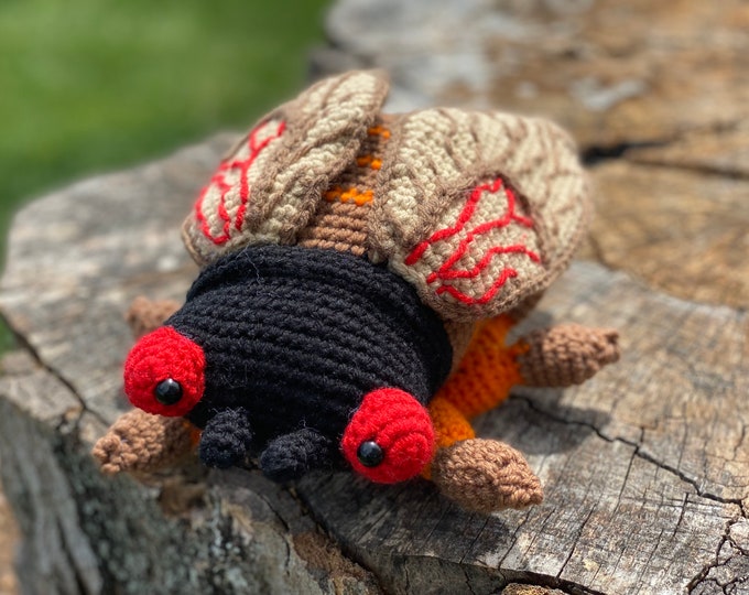 Crocheted Cicada Plush - Etsy