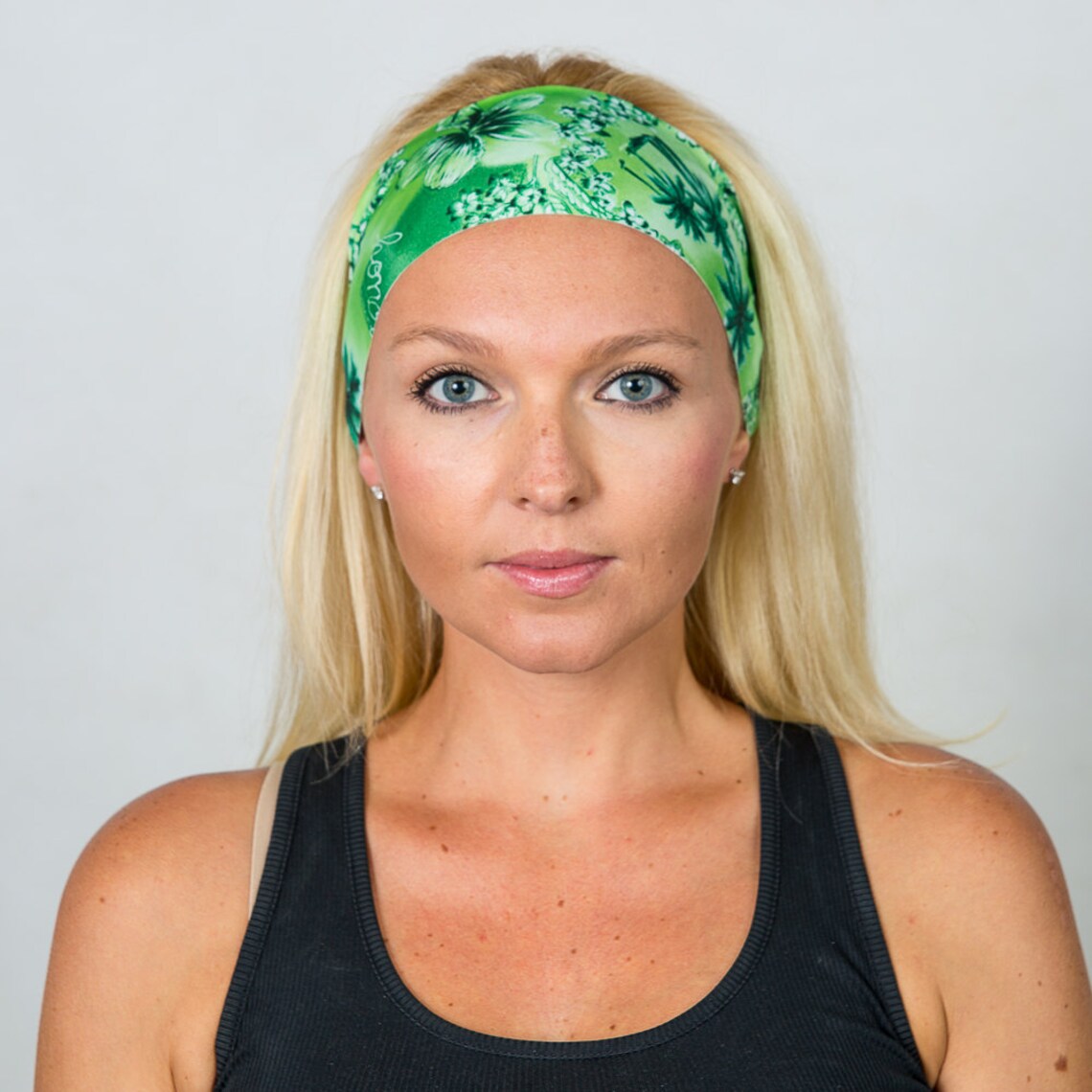 Running Headband-fitness Headband-green Yoga Headband-workout - Etsy