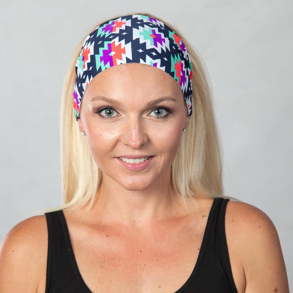 Workout Headband Extra Wide Headband Running Headband Fitness | Etsy