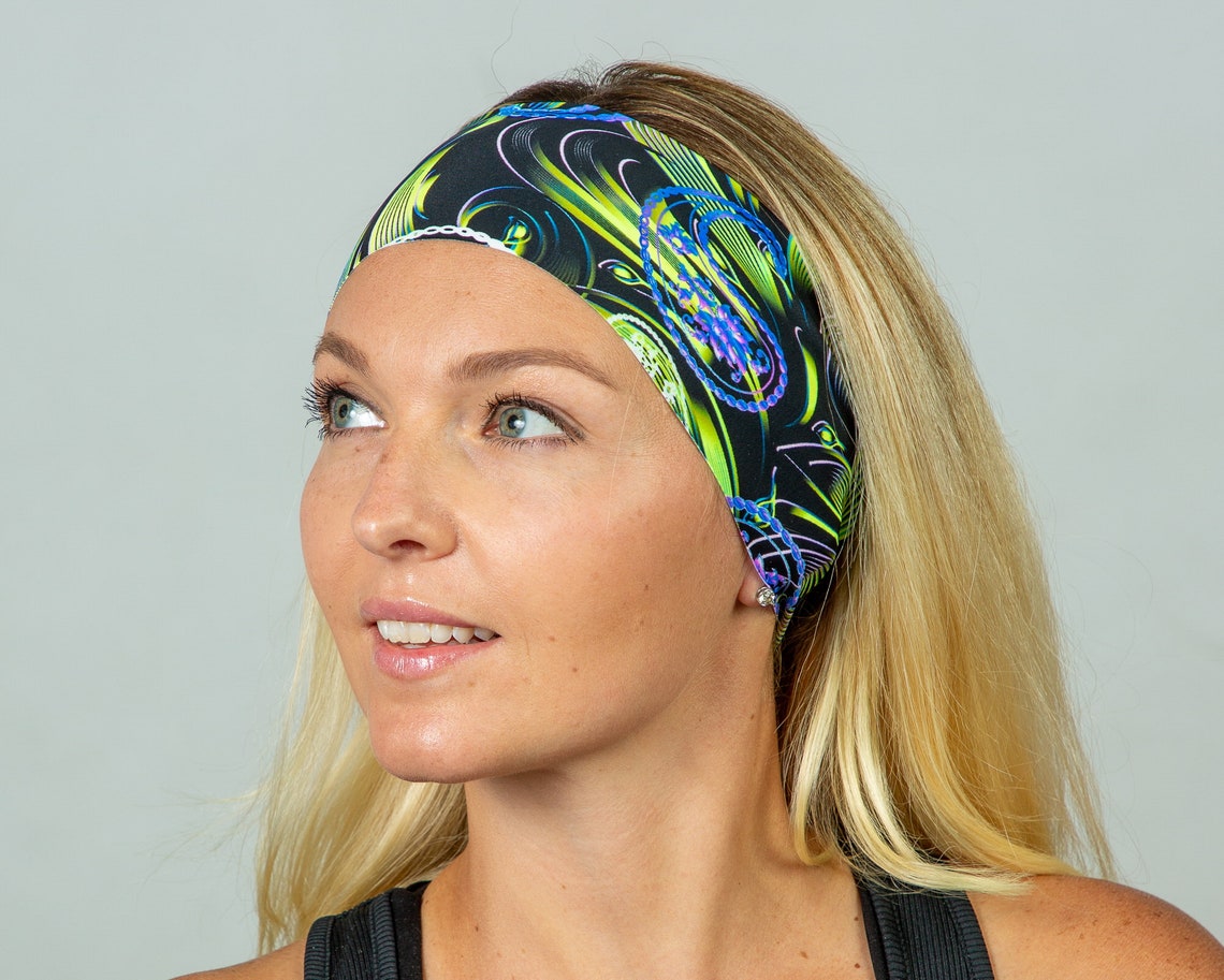 Athletic Headband-workout/fitness Headband-running/yoga - Etsy