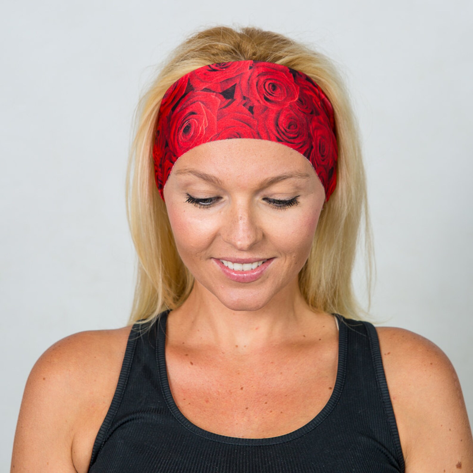 Yoga Headband-red Running Headband-workout Headband-fitness - Etsy