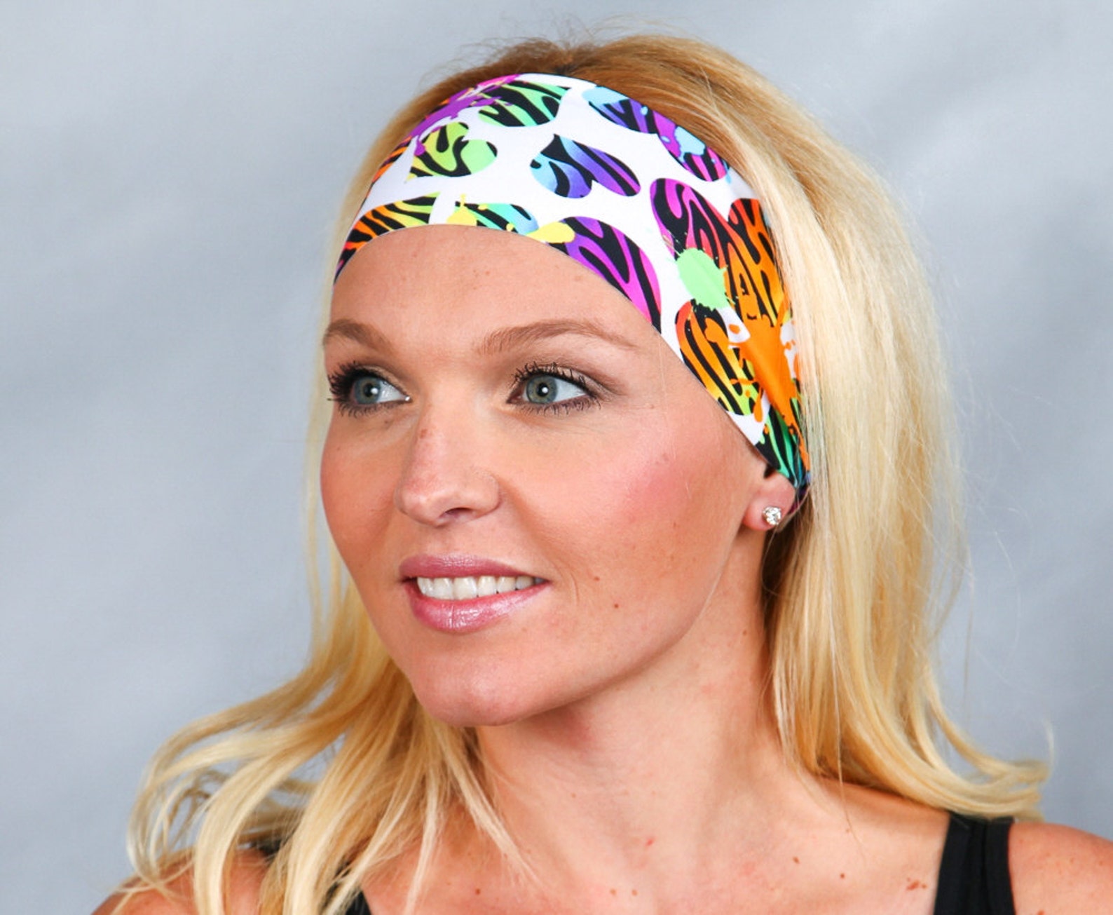 Yoga Headband Fitness Headband Workout Headband Running Etsy